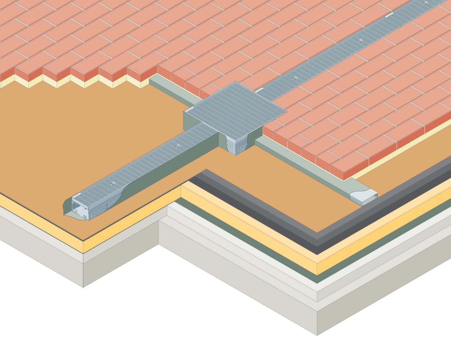 Elevated decks and porous pavers - ACO Buildline